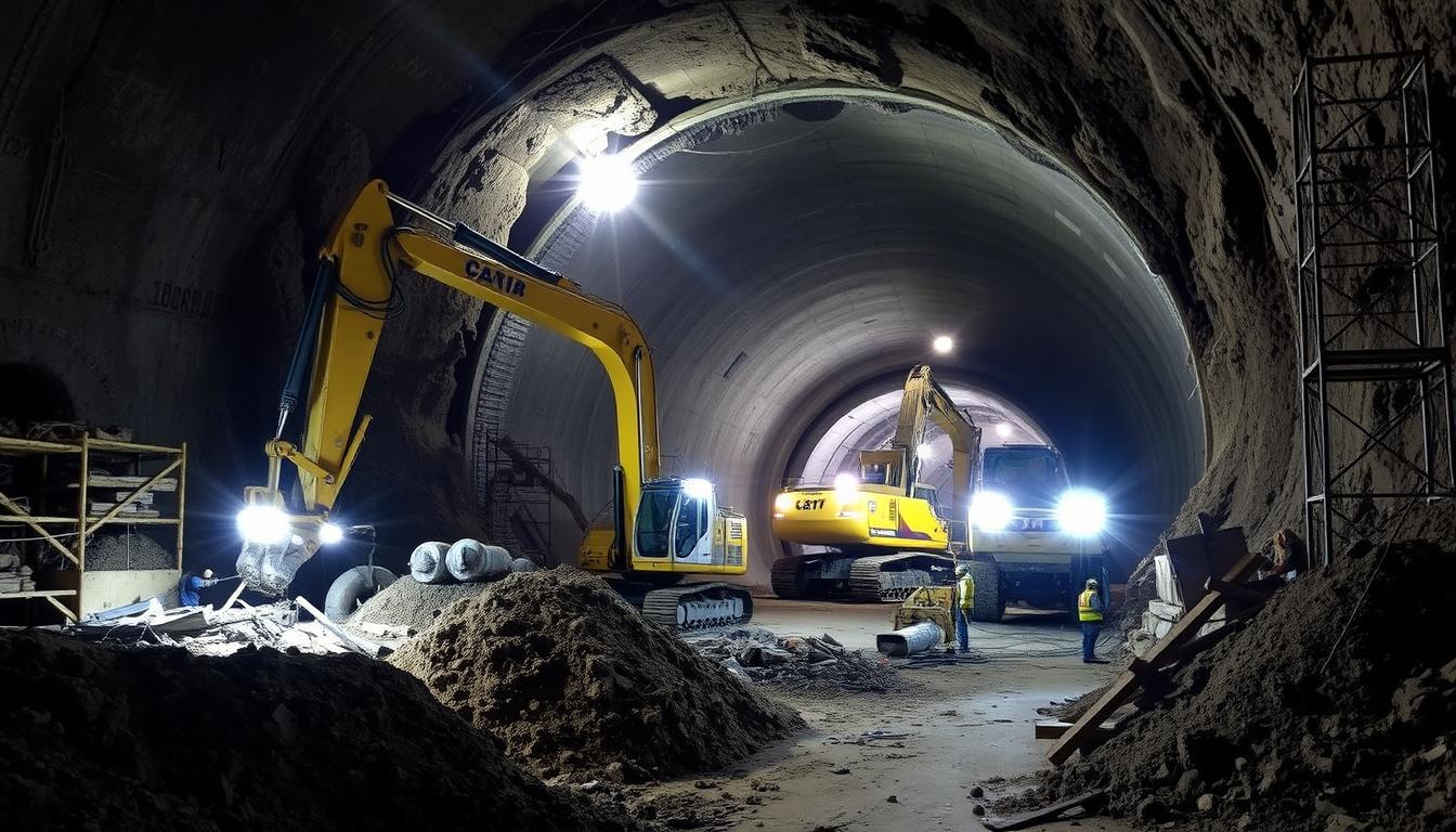 "El papel del movimiento de tierras en la construcción de túneles"